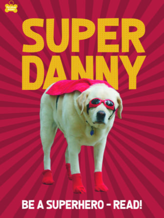 Danny makes a Super Danny costume.