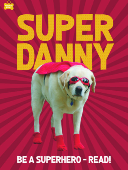 Super Danny makes a costume.