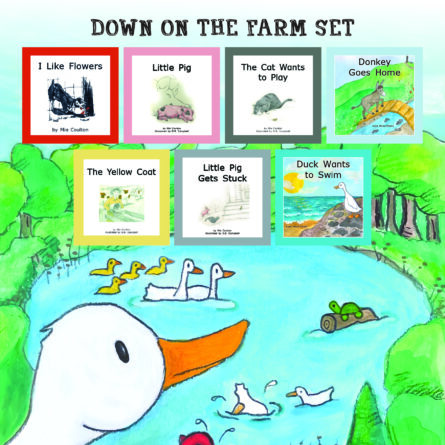 Count along as you read Counting Frogs Around the Pond.